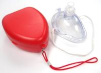 China Pocket Replacement One Way Valve Cpr Mask Emergency With Hard Case for sale