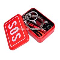 China Travel camping outdoor tractor Tool SOS survival kit with Swiss knife flashlight first aid for sale