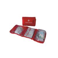 China Emergency first aid kit promotion outdoor first aid kit camping travel portable bag with first aid content for sale