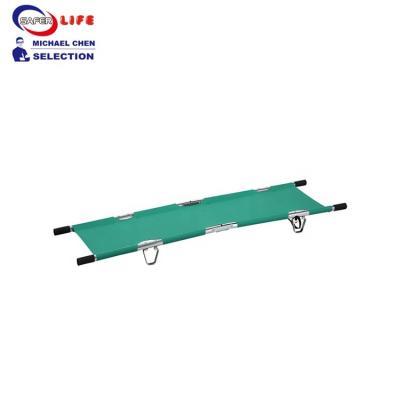 China China manufacturer Wholesale 973 emergency aluminum foldable stretcher for hospital ambulance folding stretcher for sale