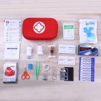 China Survival kit Emergency survival kit with medical supplies  EVA automobile kit perfect for home use or outdoor for sale