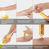 China Snake Venom Extraction Kit Pump Removal Emergency First Aid Supplies 4.27