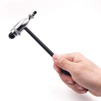 China High Quality Reflex Medical Percussion Hammer Stainless Steel Diagnostic Hammer Accessory for sale