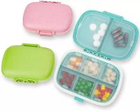 China Wholesale 8 compartments pill box folding pill container weekly medicine case for sale