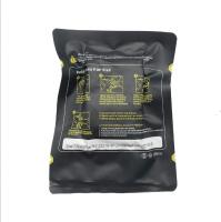 China Kaolin hemostatic bandage Z-fold combat tactical hemostatic agent gauze  emergency kaolin gauze 7.5cm*3.7M IFAK supplies for sale