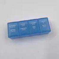 China High Quality  Pill Box 4 Compartment Mini Pill Box Case for sale