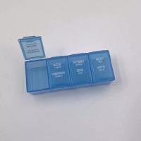 China High Quality  Pill Box 4 Compartment Mini Pill Box Case for sale