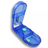 China Food Grade Plastic Material Multifunction Pill Box Splitter Tablet Cutter Medical Pill Cutter for sale