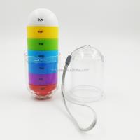 China CE Approved Medical 7 Case Pill Case Pill Organizer Travel Tablet Container Pill Dispenser Box for sale