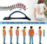 China Back Stretcher Lumbar Back Pain Relief Device Multi-Level Back Massager Lumbar Pain Relief for Herniated for sale