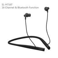 China New Design Hearing Aid Headset Handsfree Earphone Sound Wireless Microphone for sale