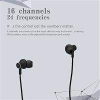 China New Design Hearing Aid Headset Handsfree Earphone Sound Wireless Microphone for sale