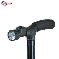 China Hot Selling Home Care Folding Walking Cane Sticks  With Led Light For Elder for sale
