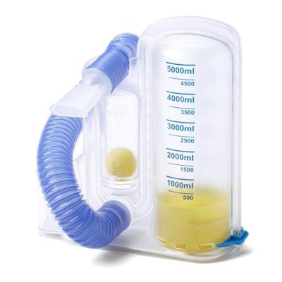 China Wholesale portable 5000ML  lungs rehabilitation training device deep breathing exercises for sale