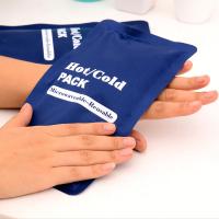 China Sport Compress Microwaveable 200ml Soft Reusable Hot Cold Therapy Pack Gel Pad Ice Cooling Heating Emergency Pain Relief pad for sale