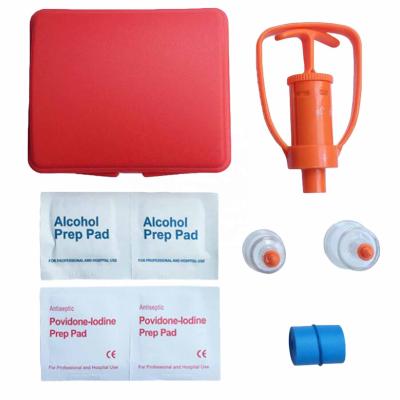 China Bite And Sting Extractor Snake Bite Venom Remover Vacuum Tool Outdoor Camping 152CM for sale