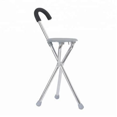 China Wholesale Folding Walking Sticks With Seat For Elderly Cane With Chair for sale