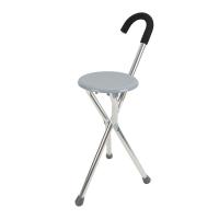 China Wholesale Folding Walking Sticks With Seat For Elderly Cane With Chair for sale