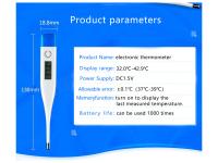 China Wholesale Thermometers Electronic Digital Soft Head Thermometer for sale