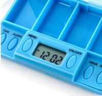 China Best selling medical timer weekly medication box dispenser electronic pill for sale