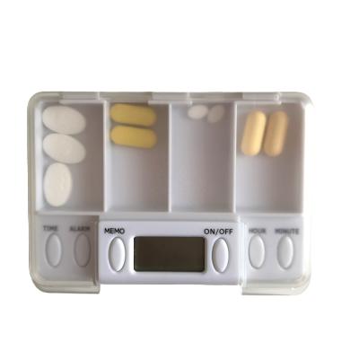 China Wholesale Electric Digital Pill Box Case With Alarm Weekly Pill Case Pill Container for sale
