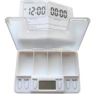 China Wholesale Electric Digital Pill Box Case With Alarm Weekly Pill Case Pill Container for sale