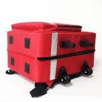 China Best selling trauma first aid kit list checklist canada bags stocked rolling contents aed oxygen bvm tactical pouch bag for sale