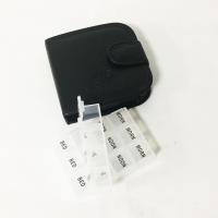 China Wholesale 14 Days 56 Compartment Leather Pill Case Daily 4 Times a day Pill Box for sale