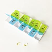 China Wholesale Detachable Weekly Pills storage cases 14 Compartment 7 days pills box for sale