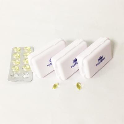 China Wholesale Pill Box Organizer Portable 10 Compartment Pill Case Medicine box for sale