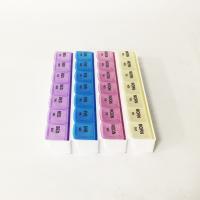 China Wholesale 7 days 28 compartment pill case weekly pill box case for sale