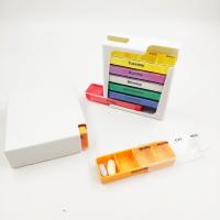 China 28 4 5 Pill Box Organizer 4 Times A Day Stackable AM PM Tablet Holder For Vitamin for sale