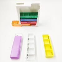 China 28 4 5 Pill Box Organizer 4 Times A Day Stackable AM PM Tablet Holder For Vitamin for sale