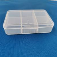 China Detachable sorted parts box jewelry storage box 6 case plastic Fake eyelashes storage box for sale