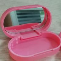 China Approved promotion gift contact lens case plastic glasses case for sale