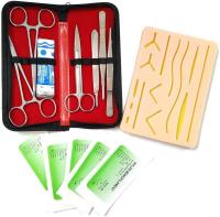 China Suture Practice  Pad Medical Nursing School  Training Suture Pad Skin Buffing  Model Silicone Pad Suture set for sale