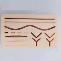 China Suture Practice  Pad Medical Nursing School  Training Suture Pad Skin Buffing  Model Silicone Pad for sale