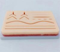 China Suture Practice  Pad Medical Nursing School  Training Suture Pad Skin Buffing  Model Silicone Pad for sale