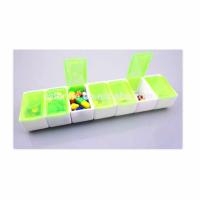 China Outdoor Travel  Medicine Case 7 days Pill Box  Healthcare Food Grade Mini Cute Organizer for sale