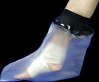 China High Quality Durable PU Adult Short Leg Wound Care Waterproof Cover Cast Bandage Protector for sale