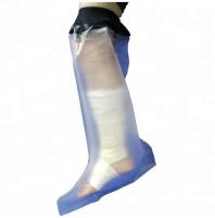 China High Quality Durable PU Adult Long Leg Wound Seal Tight Bath Waterproof Cover Cast Bandage Protector for sale