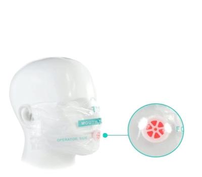 China CPR manikin face shields first aid training CPR mask  one way value face shield for sale