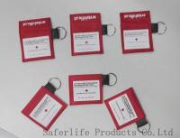 China Competitive promotion products key chain emergency disposable CPR face shields for sale