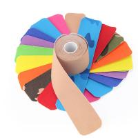 China Medical Sports Wrap Bandage Tape Waterproof Kinesiology Precut Muscle Tape 5cm for sale