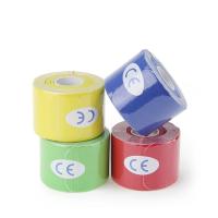 China Medical Sports Wrap Bandage Tape Waterproof Kinesiology Precut Muscle Tape 5cm for sale