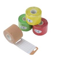 China Medical Sports Wrap Bandage Tape Waterproof Kinesiology Precut Muscle Tape 5cm for sale