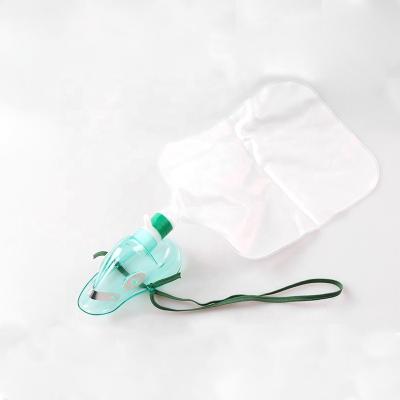 China Cheaper Adult Non-Rebreather Oxygen Mask with 7 Foot Safety Tube & Reservoir Bag - Size L for sale