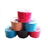 China Promotion Water Resistant Kinesiology Hole Sport Tape Cotton Medical for sale