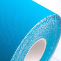 China Wholesale  5cm*5M  sports athlete tape golf tennis  kinesiology tape Nylon 4 way  kinesiology sports  tape blue for sale