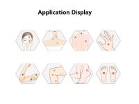 China Soft Rayon Sprial Cross Kinesiology Tape To Acupuncture  Cross  Therapy  Tape for sale